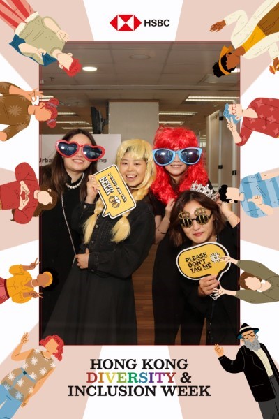HSBC HONG KONG DIVERSITY & INCLUSION WEEK (Mirror Booth)
